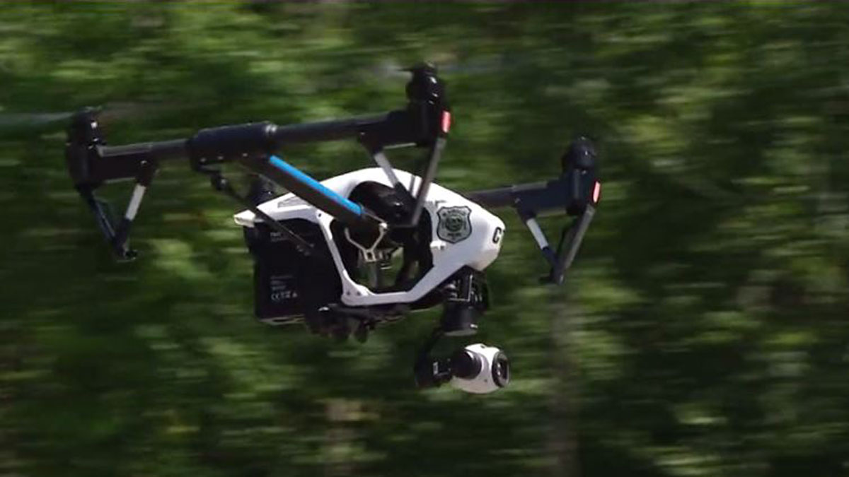 Santa Mónica: dron policía ayuda a combatir el crimen – Telemundo 52