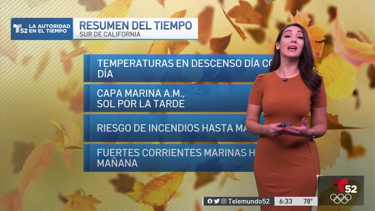 El tiempo con Michelle Trujillo – Telemundo 52