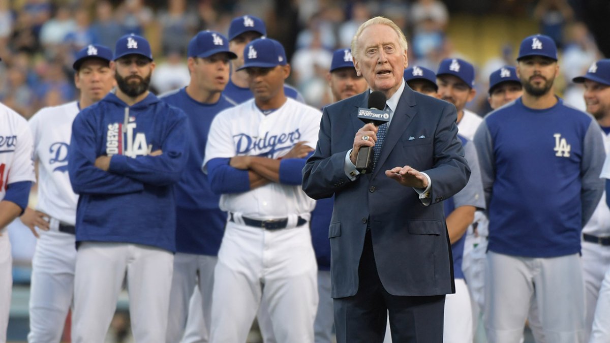 Homenaje a Vin Scully en el Dodgers Stadium – Telemundo 52