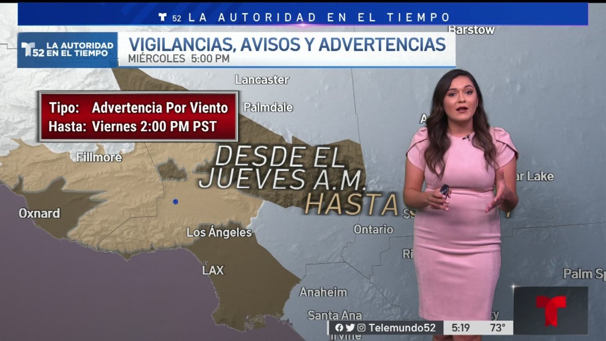 El tiempo con Alondra Anaya – Telemundo 52