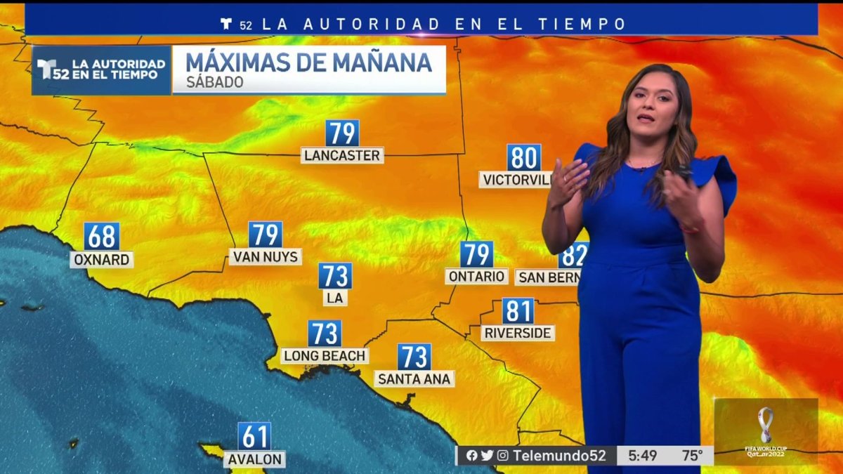 El tiempo con Alondra Anaya – Telemundo 52