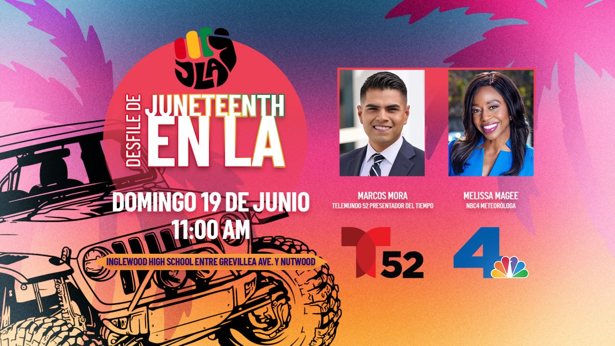 En vivo: Telemundo 52 y NBC4 se unen al Desfile Anual de Juneteenth en ...