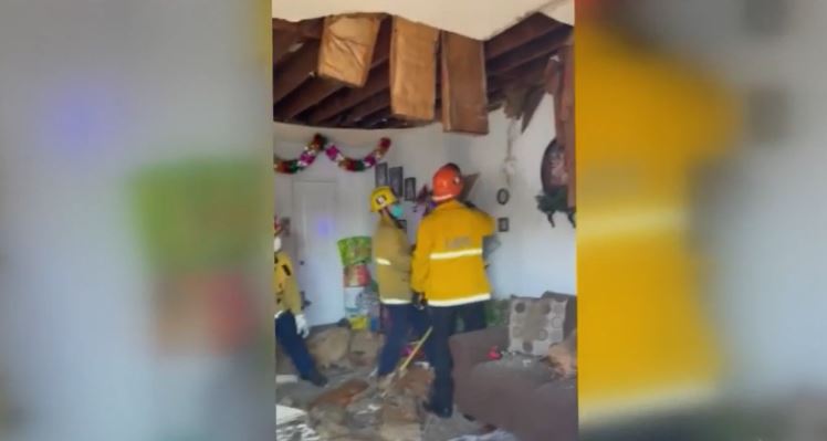 Mujer termina lesionada tras caída del techo de su apartamento ...