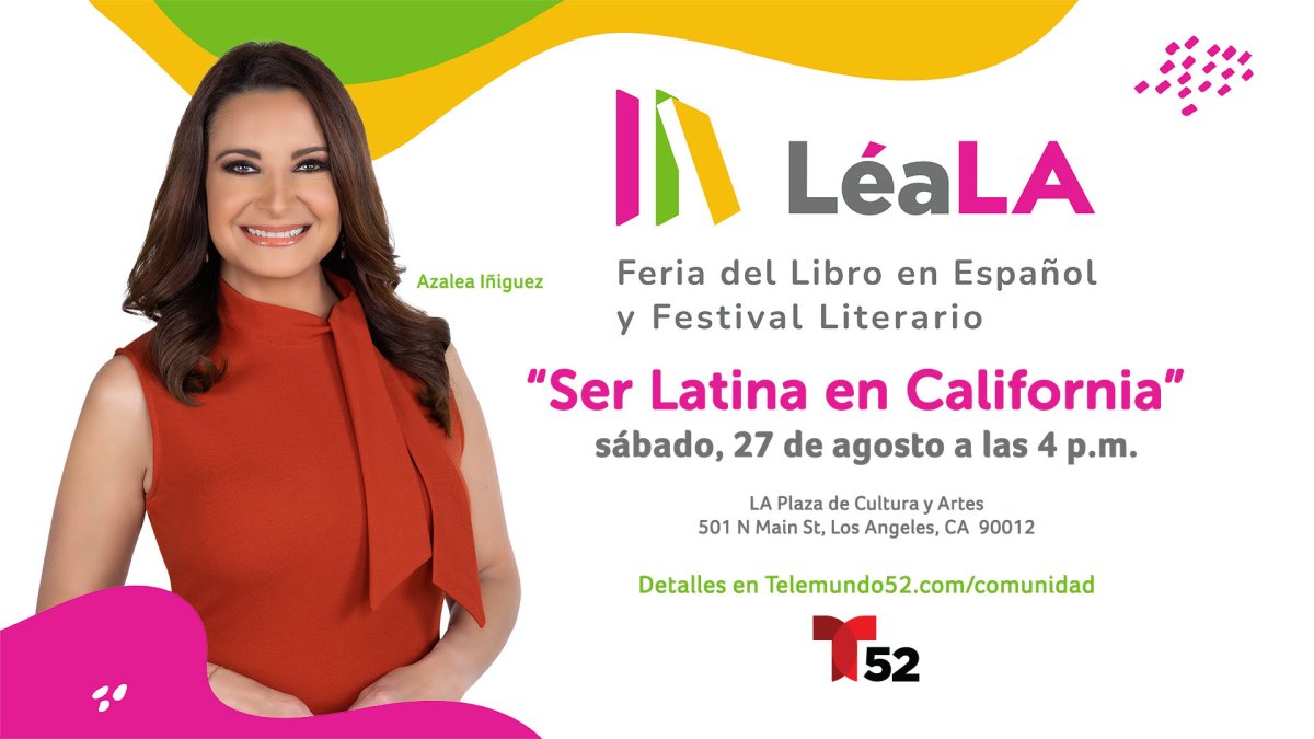 LéaLA Feria del Libro en Español y Festival Literario – Telemundo 52