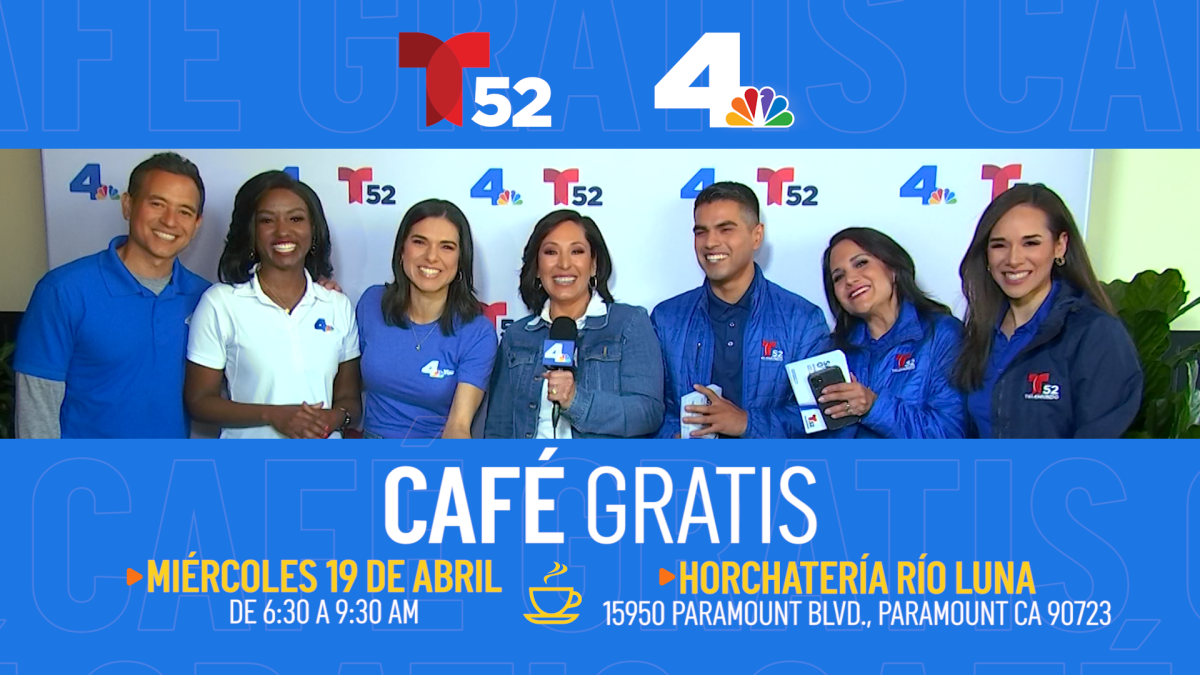 Telemundo 52 y NBC4 repartieron café gratis en la ciudad de Paramount ...