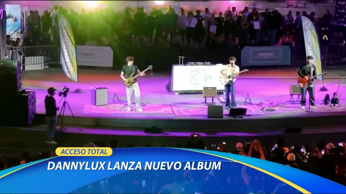 DannyLux celebró su nuevo álbum con concierto gratuito – Telemundo 52
