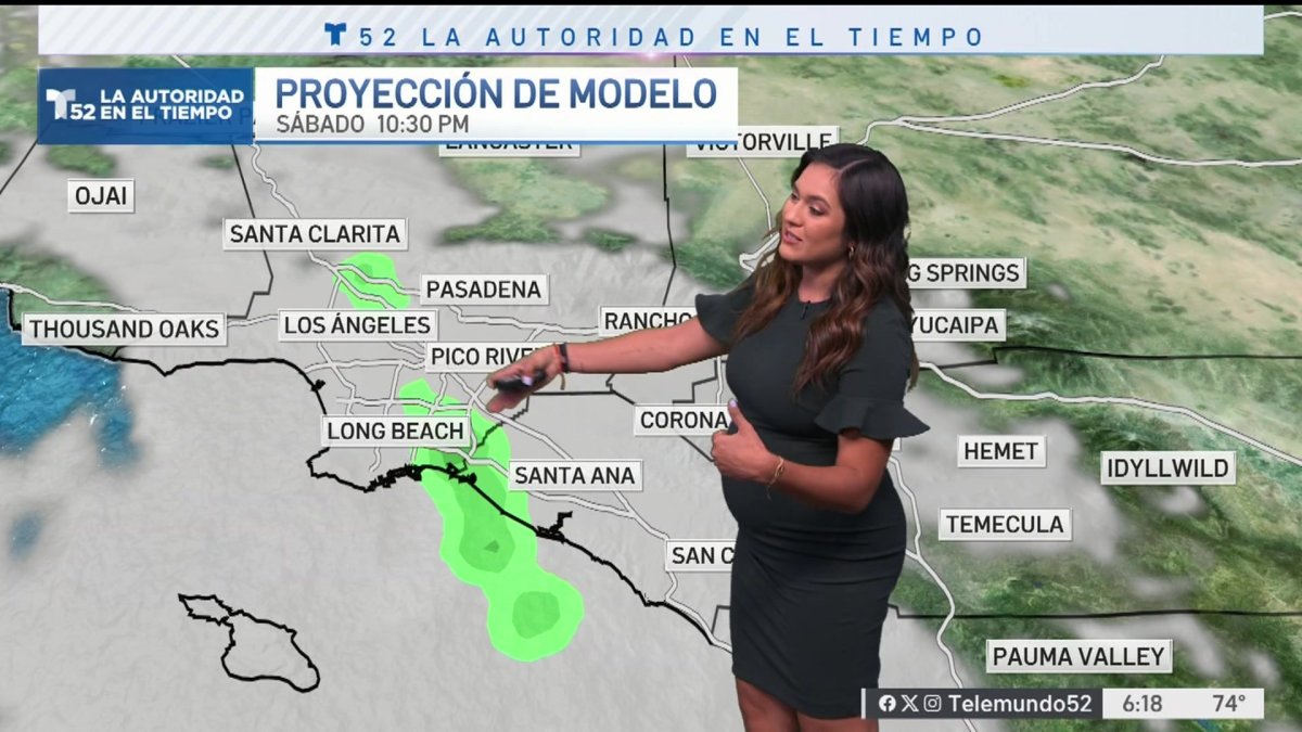 El tiempo con Alondra Anaya – Telemundo 52