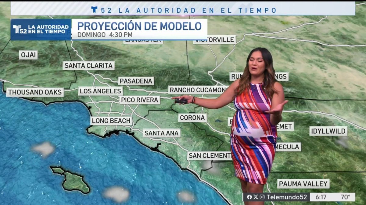 El tiempo con Alondra Anaya – Telemundo 52