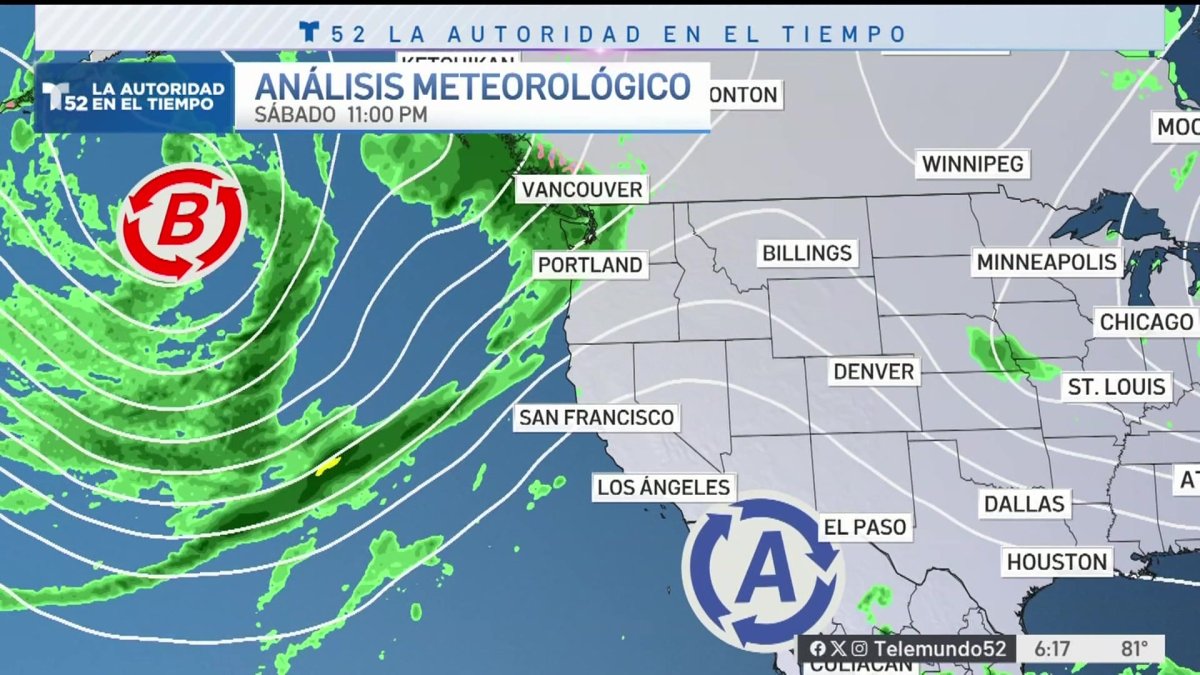 El tiempo con Alondra Anaya – Telemundo 52