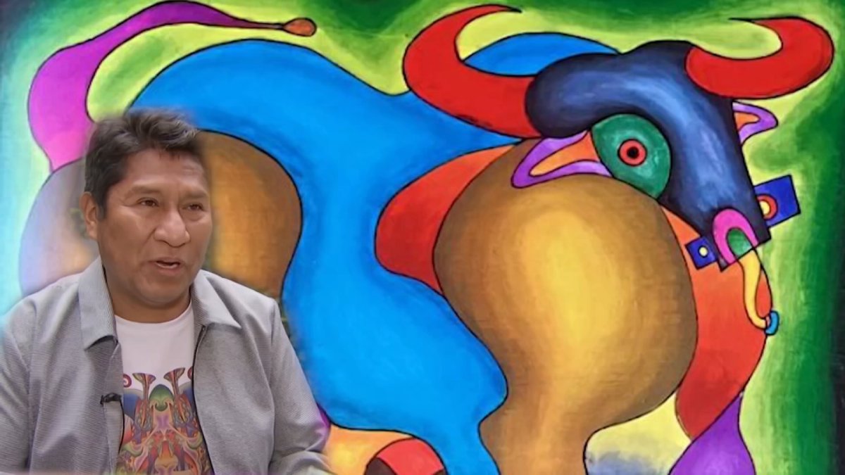 El artista Roberto Mamani Mamani nos cautiva con su arte – Telemundo 52