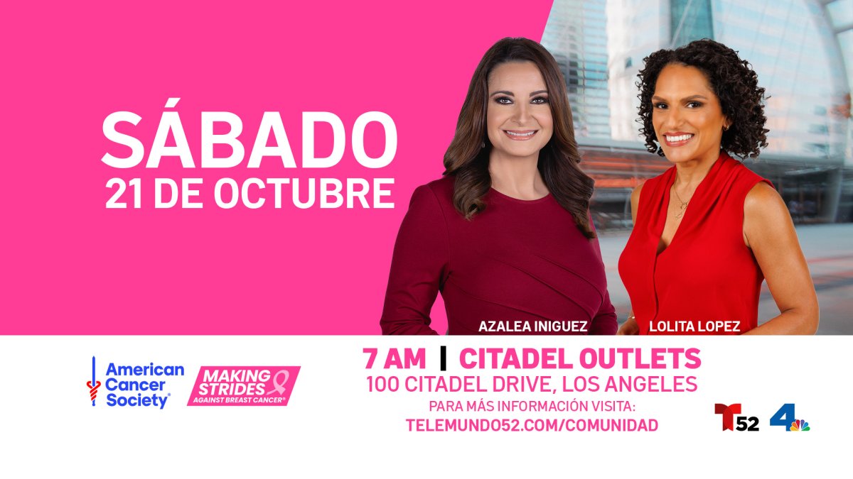 Telemundo 52 y NBC4 se une al Movimiento Contra el Cáncer de Seno – Telemundo 52