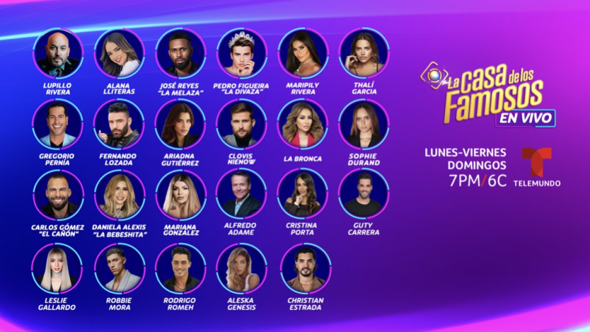 La Casa de los Famosos 4 da la bienvenida a las 23 personalidades ...
