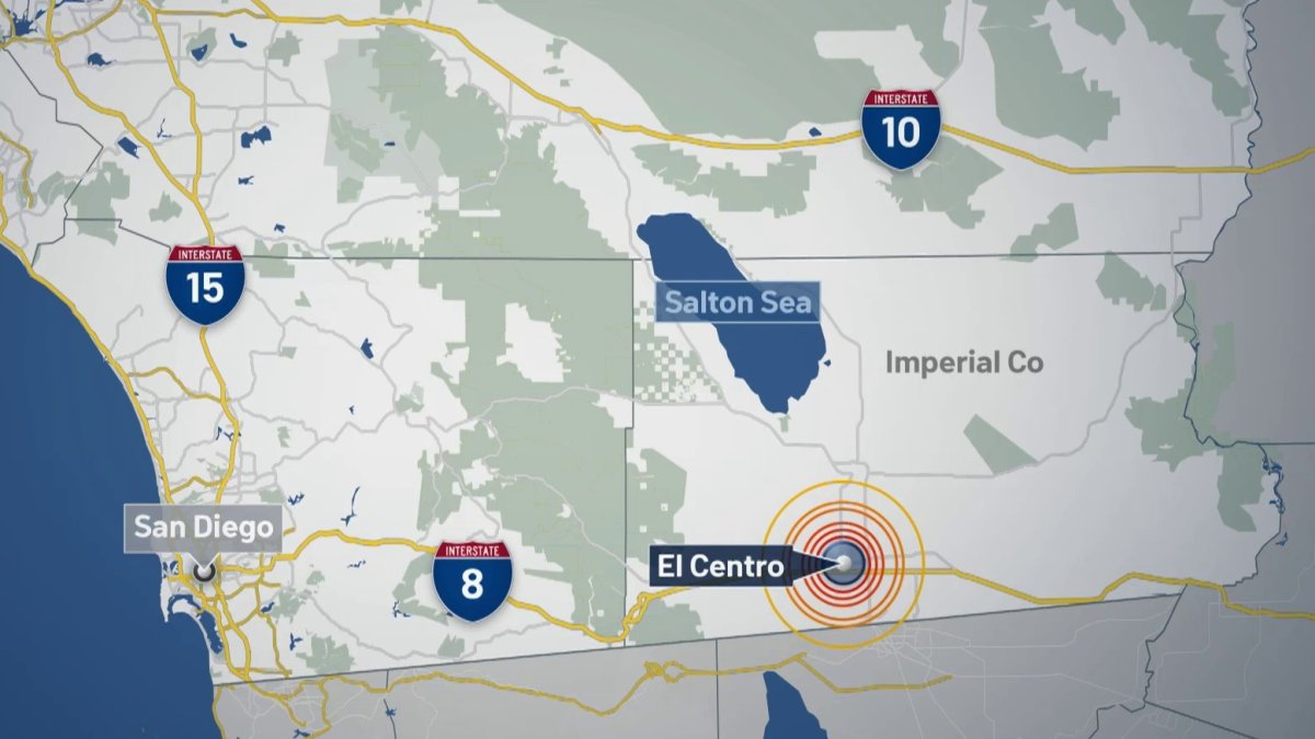 Serie de sismos sacuden sacuden área de El Centro – Telemundo 52