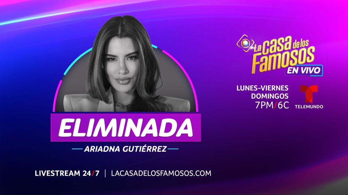 La Casa de los Famosos: quién fue eliminada – Telemundo 52