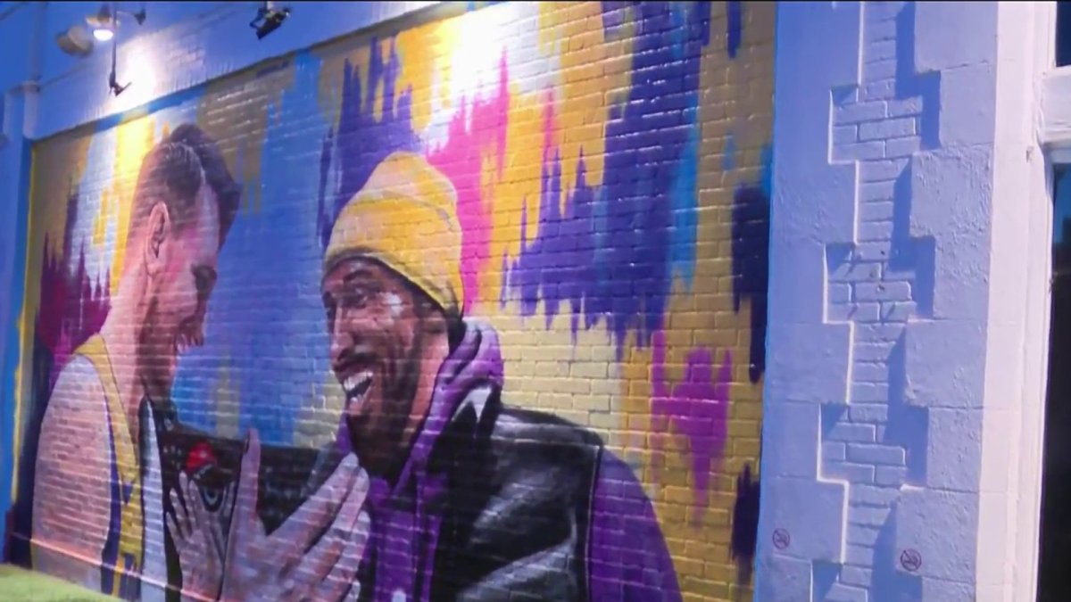 Mural em Beverly Grove en honor a Luka Dončić – Telemundo 52