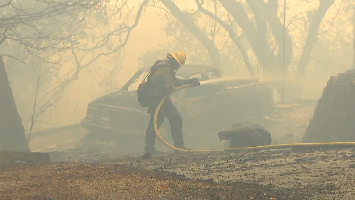 Incendio Line en el condado de San Bernardino – Telemundo 52