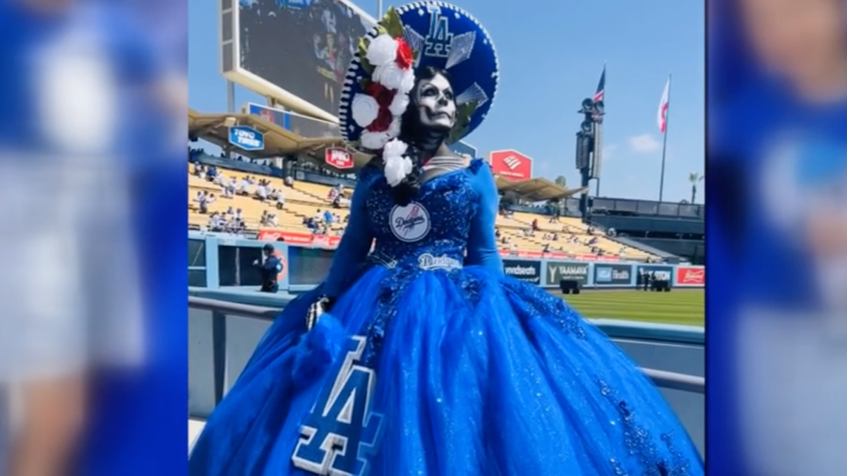 La Catrina de los Dodgers hecha con amor y cultura – Telemundo 52
