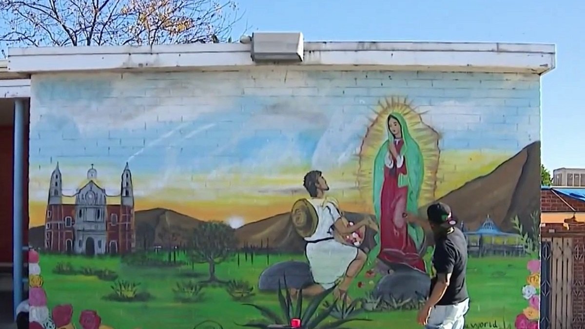 Lugares donde hay murales de la Virgen de Guadalupe – Telemundo 52