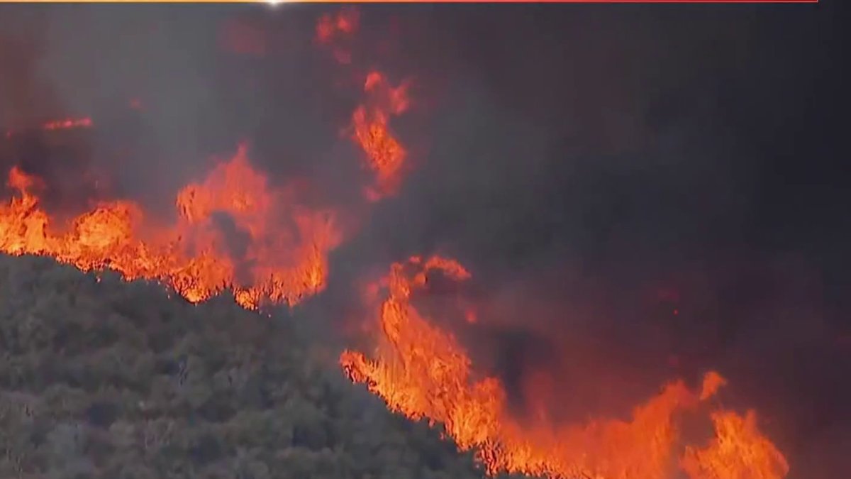 Incendio en Castaic Lake – Telemundo 52