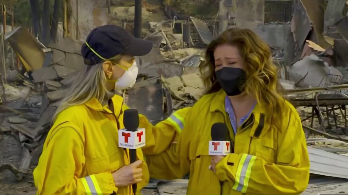 Jessica Maldonado evacúa su casa por fuegos en Los Ángeles – Telemundo 52