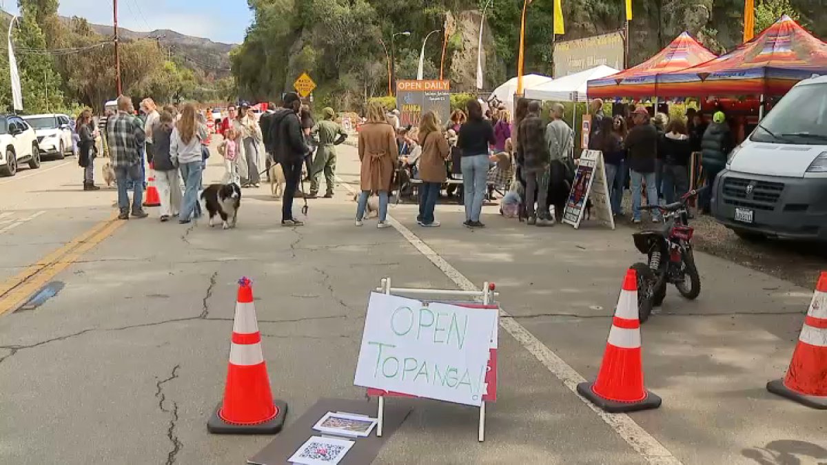Comerciantes y residentes presionan para que se reabra Topanga Canyon ...