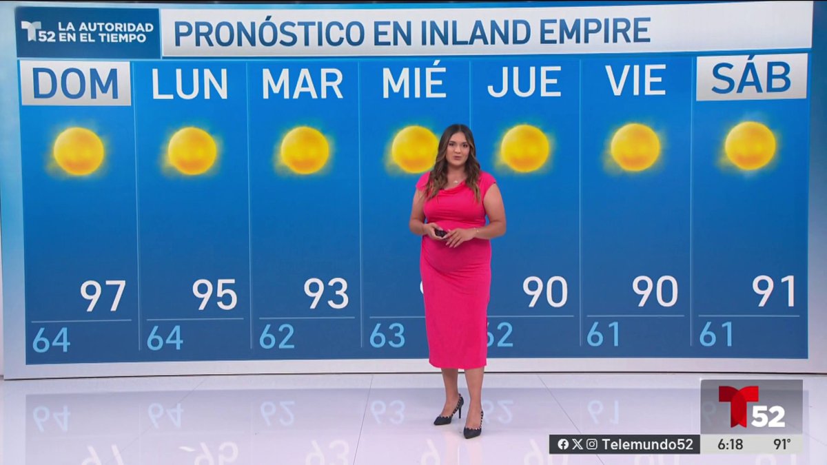 El tiempo con Alondra Anaya – Telemundo 52