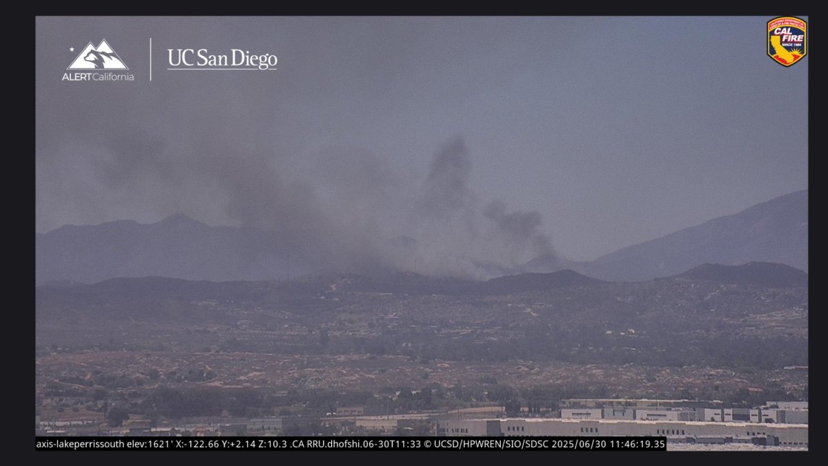 El incendio Juniper se propaga rápidamente en el condado Riverside ...