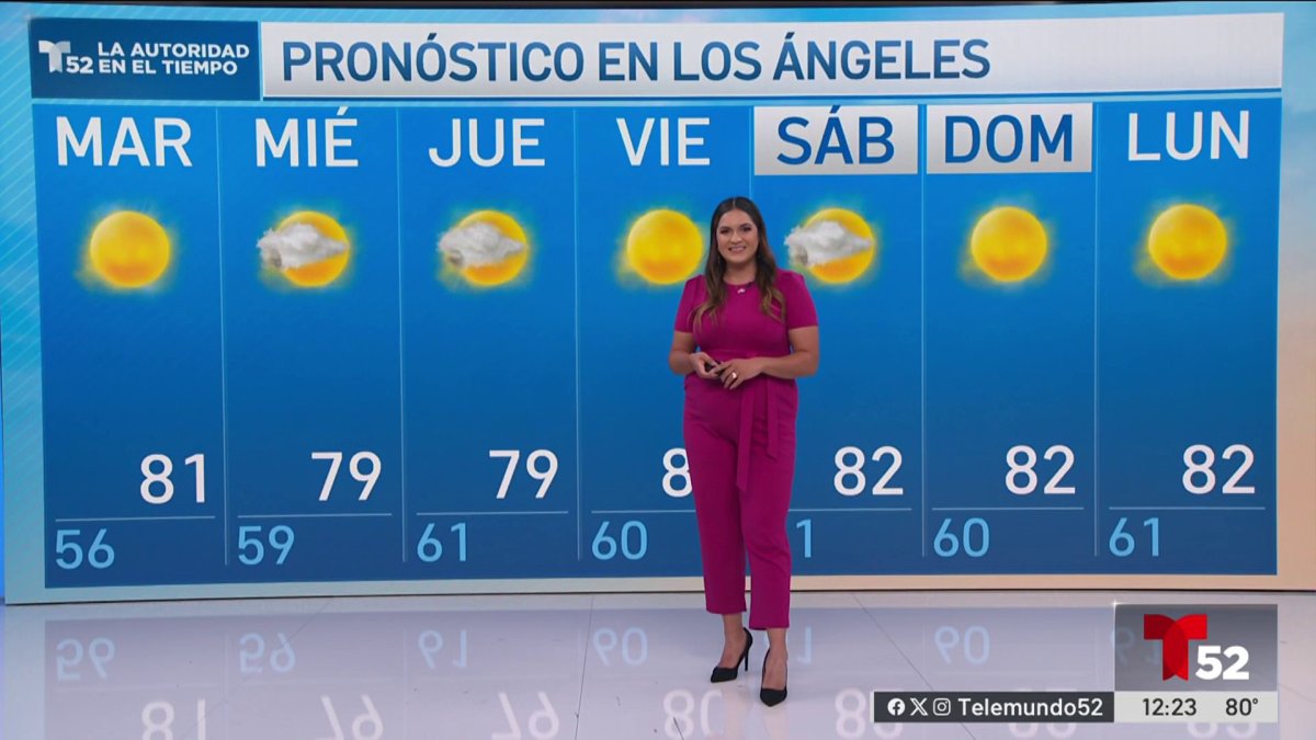 El tiempo con Alondra Anaya – Telemundo 52