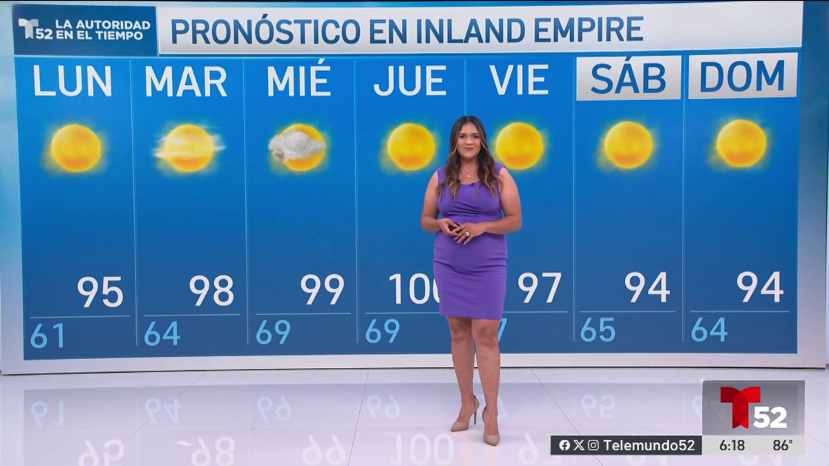 El tiempo con Alondra Anaya – Telemundo 52
