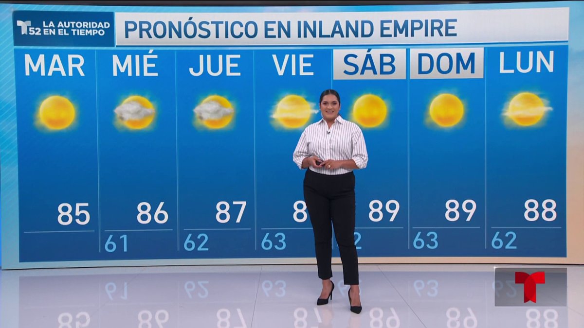 El tiempo con Alondra Anaya – Telemundo 52