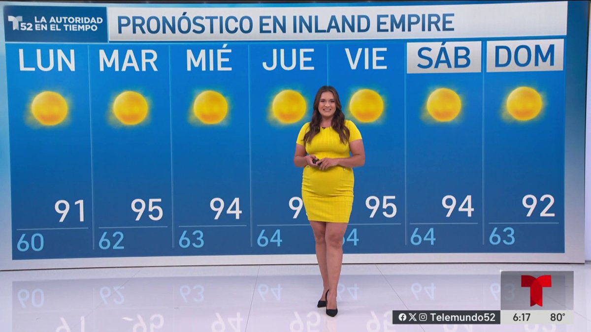 El tiempo con Alondra Anaya – Telemundo 52