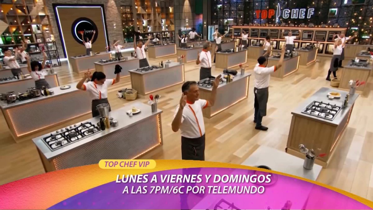 Acceso exclusivo al detrás de cámaras del primer episodio de Top Chef – Telemundo 52