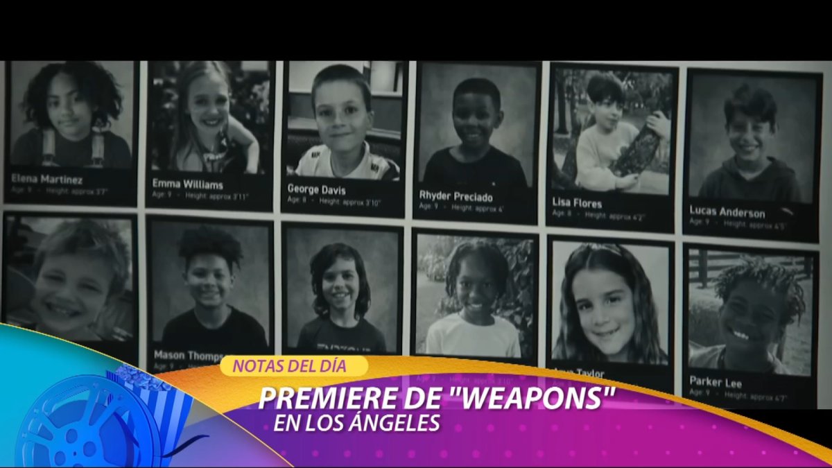 Gran estreno de "Weapons" en Los Ángeles – Telemundo 52