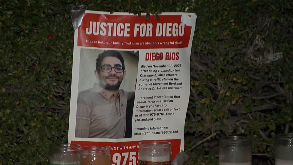 Hombre muere durante parada de tráfico en Claremont – Telemundo 52