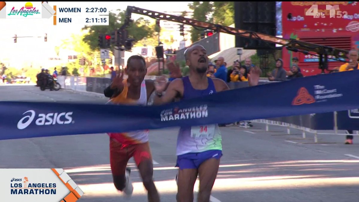 Nathan Martin gana el Maratón de Los Ángeles 2026 – Telemundo 52