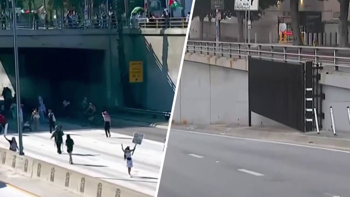 Instalan verjas metálicas en las rampas de la autopista 101 en el ...