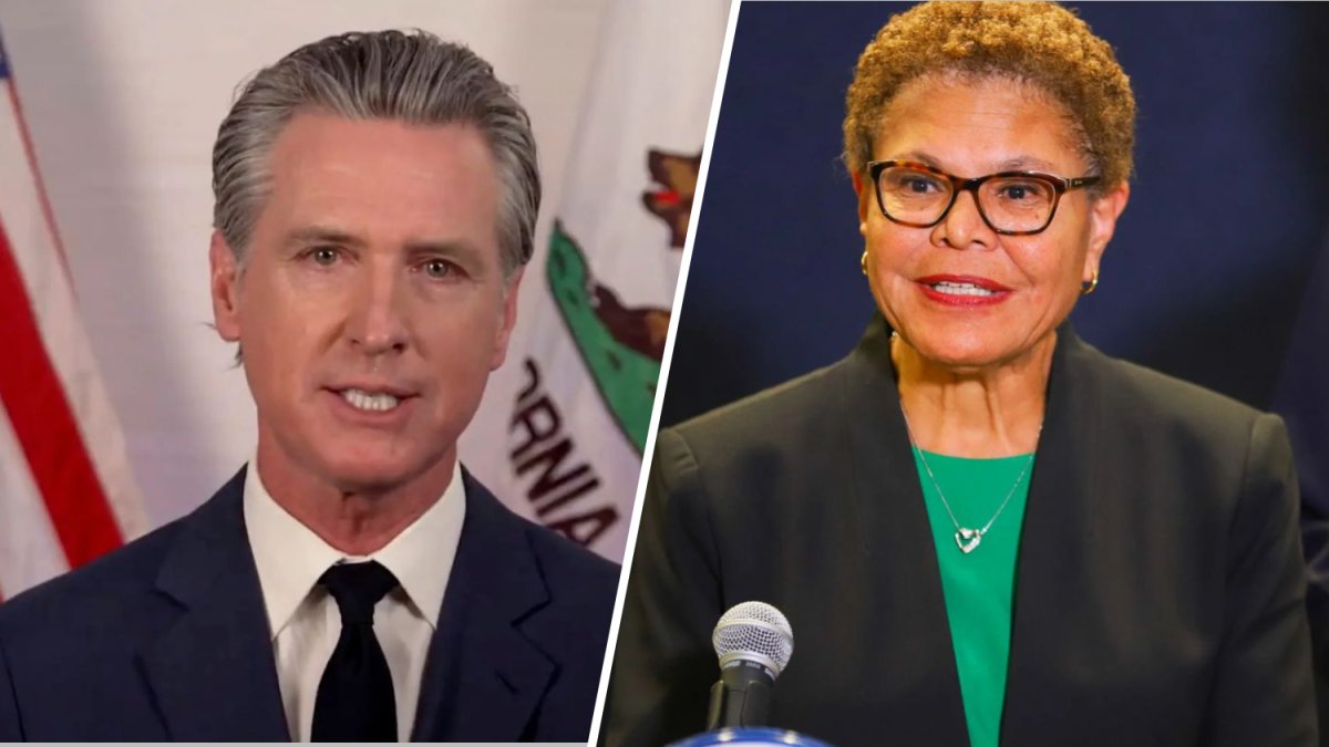 Gavin Newsom respalda a Karen Bass en su reelección – Telemundo 52