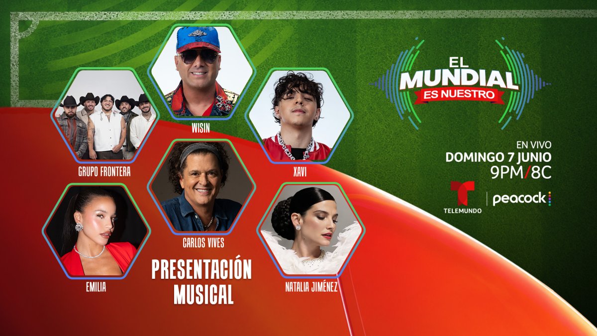 Estos artistas estarán en especial “El Mundial es nuestro" – Telemundo 52