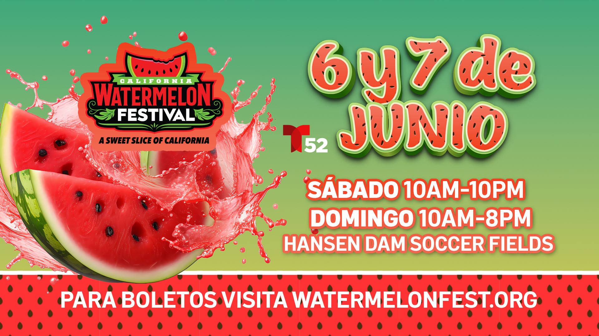 CA Watermelon Festival – Telemundo 52
